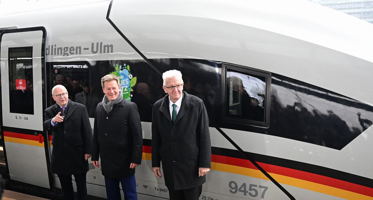 Neubaustrecke Wendlingen-Ulm eröffnet: Baden-Württemberg.de