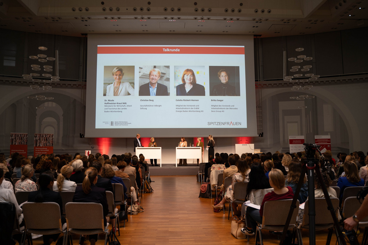 Treffen von Spitzenfrauen aus der Wirtschaft: Baden-Württemberg.de