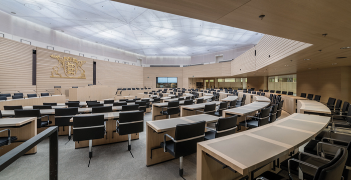 Baumaßnahmen im und rund um den Landtag abgeschlossen: Baden-Württemberg.de